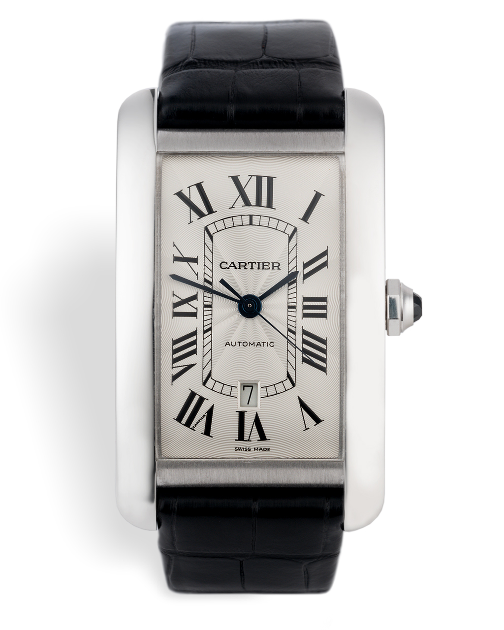 Cartier Tank Americaine XL Watches | ref 2928 | 18ct White Gold | The ...