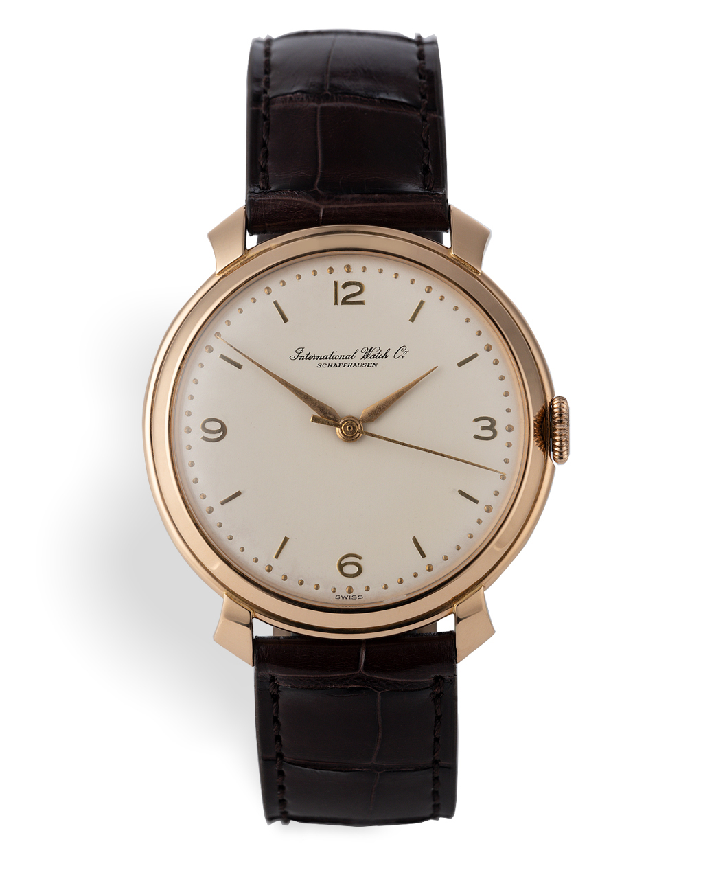 IWC Vintage Watches | ref 521 | 'Rose Gold' Calibre 89 | The Watch Club