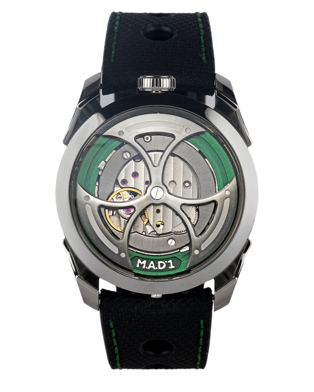 MB&F M.A.D 1 Edition Watches | ref M.A.D. 1 | M.A.D. 1 'Green' | The ...