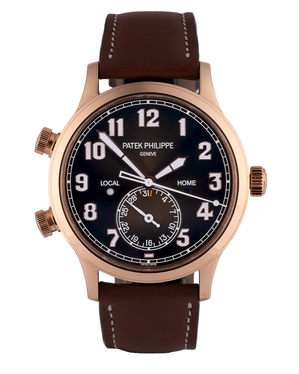 Patek Philippe Calatrava Pilot Travel Time Watches | ref 5524R-001 ...