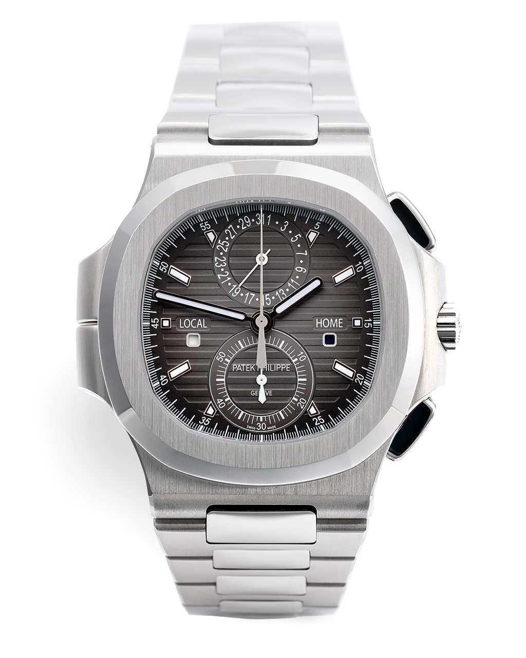 Patek Philippe Nautilus Travel Time Chronograph Watches | ref 5990/1A ...