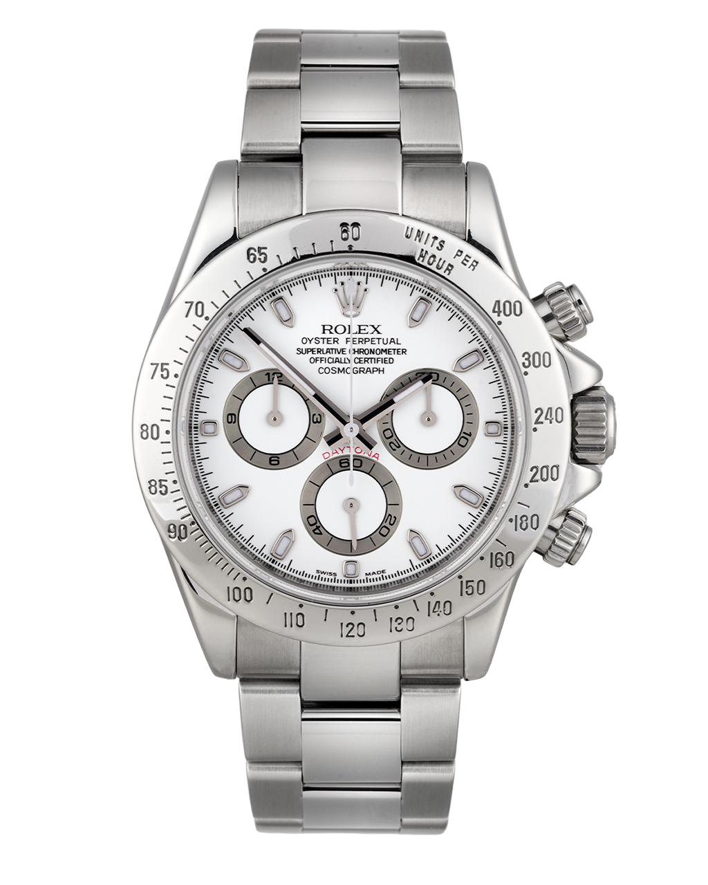 Rolex Cosmograph Daytona Watches | ref 116520 | 116520 - White Dial ...