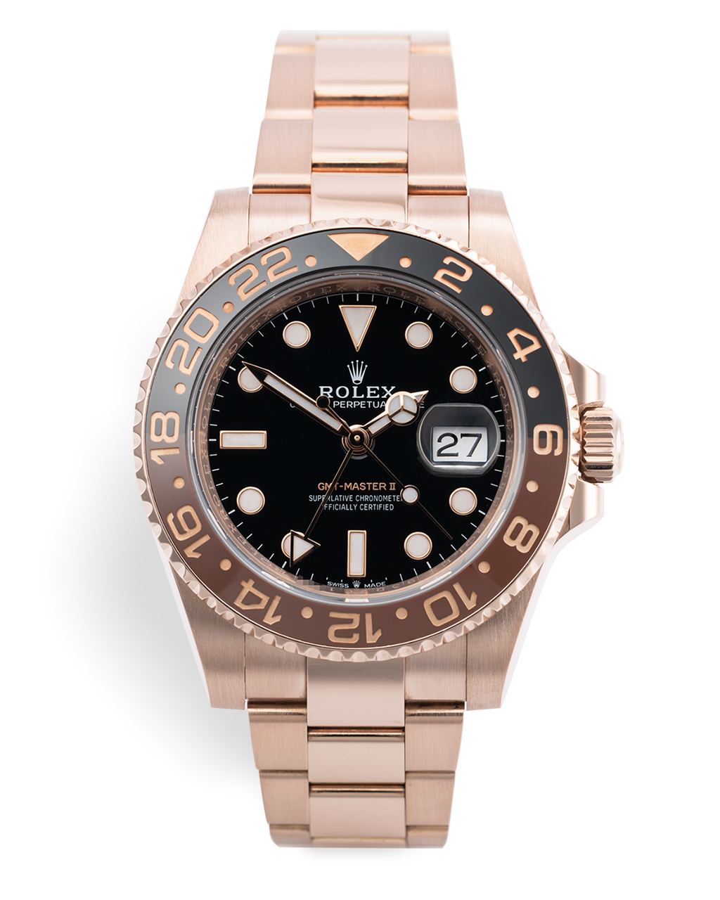 Rolex GMT-Master II Watches | ref 126715CHNR | Root Beer 'Complete Set ...