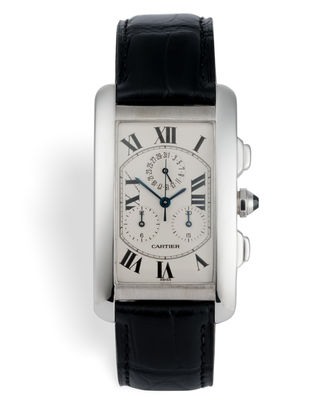 Cartier Tank Américaine Watches | ref W2603356 | Chrono-Reflex Model ...